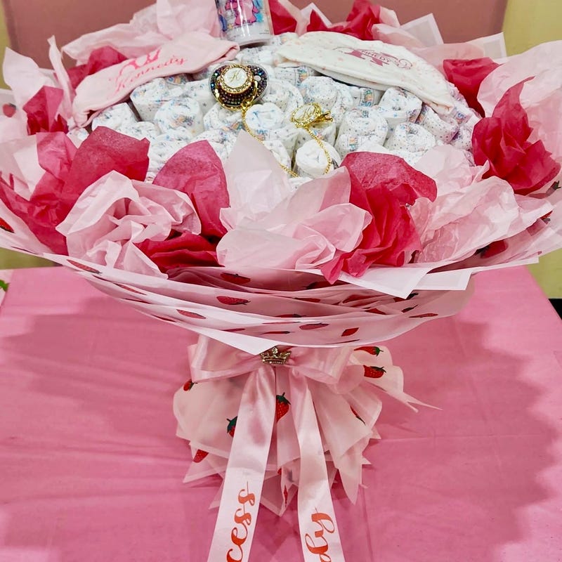 Diaper Bouquet - Etsy UK