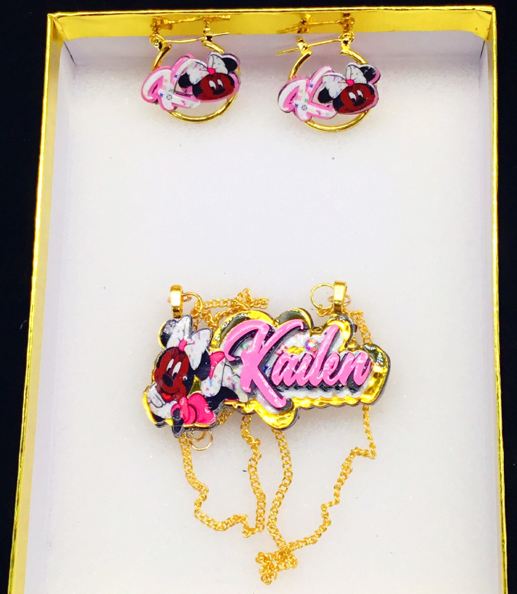 Kids Nameplate Characters Set - Etsy