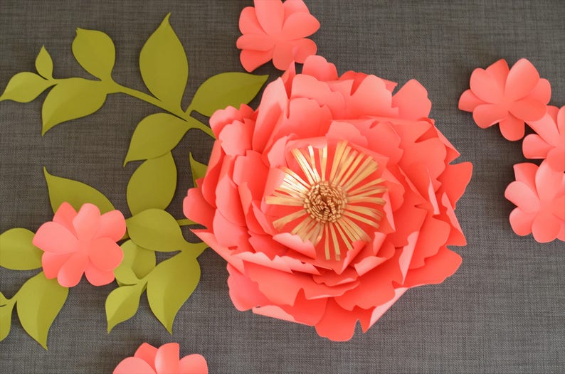 peony-paper-flower-template-pdf-and-svg-2-sizes-etsy