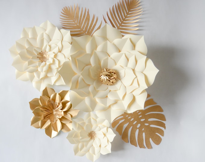 Plumeria Flower Template. PDF. 3 Sizes. - Etsy