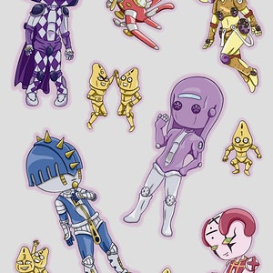Chibi Part 5 Stand Stickers and Prints - Etsy