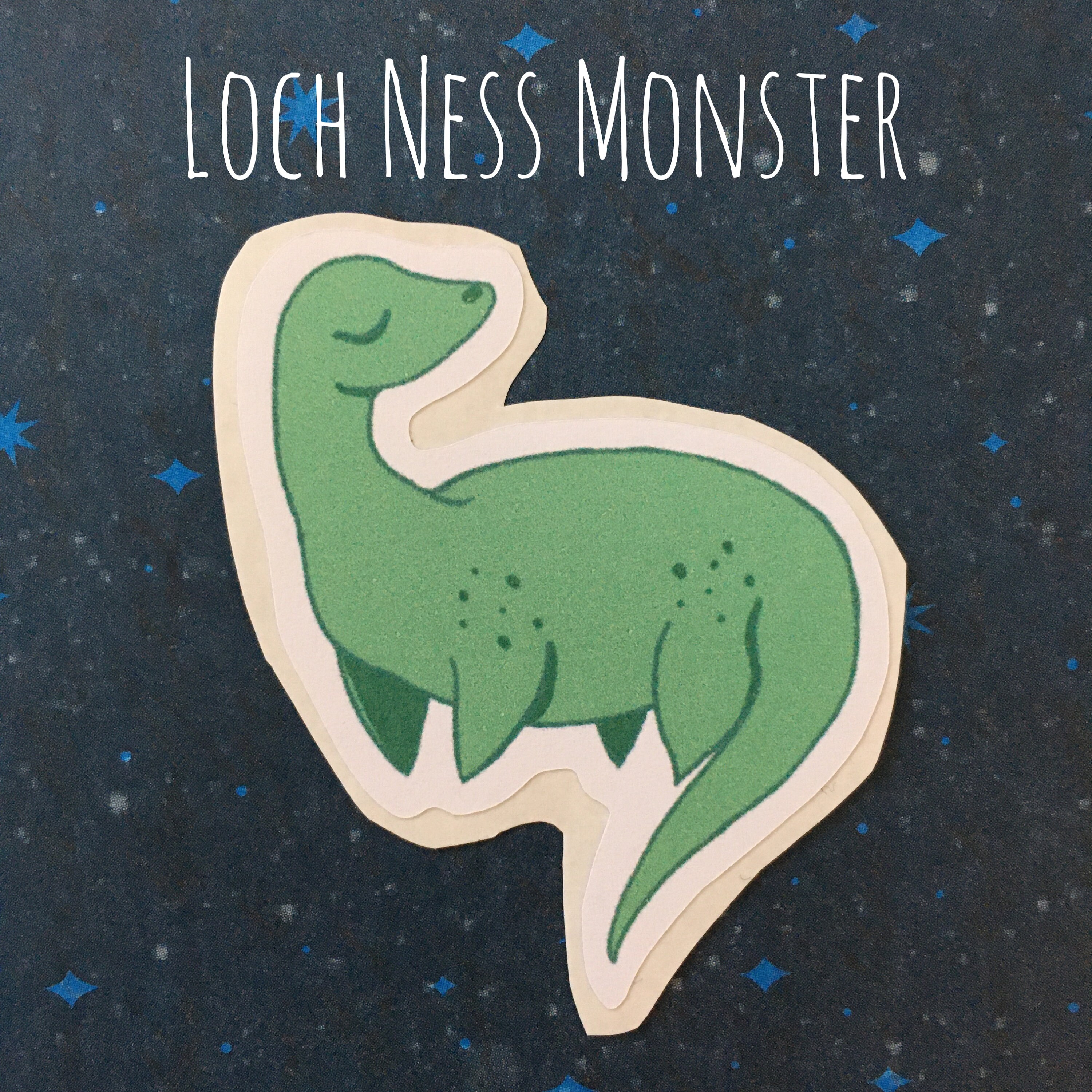 Cute Cryptids Sticker Pack | Etsy