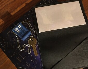 Tardis Key Necklace - Etsy