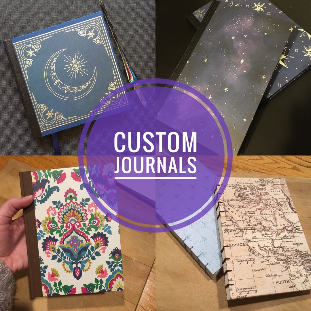 Custom Journals And Notebooks Made To Order - Etsy
