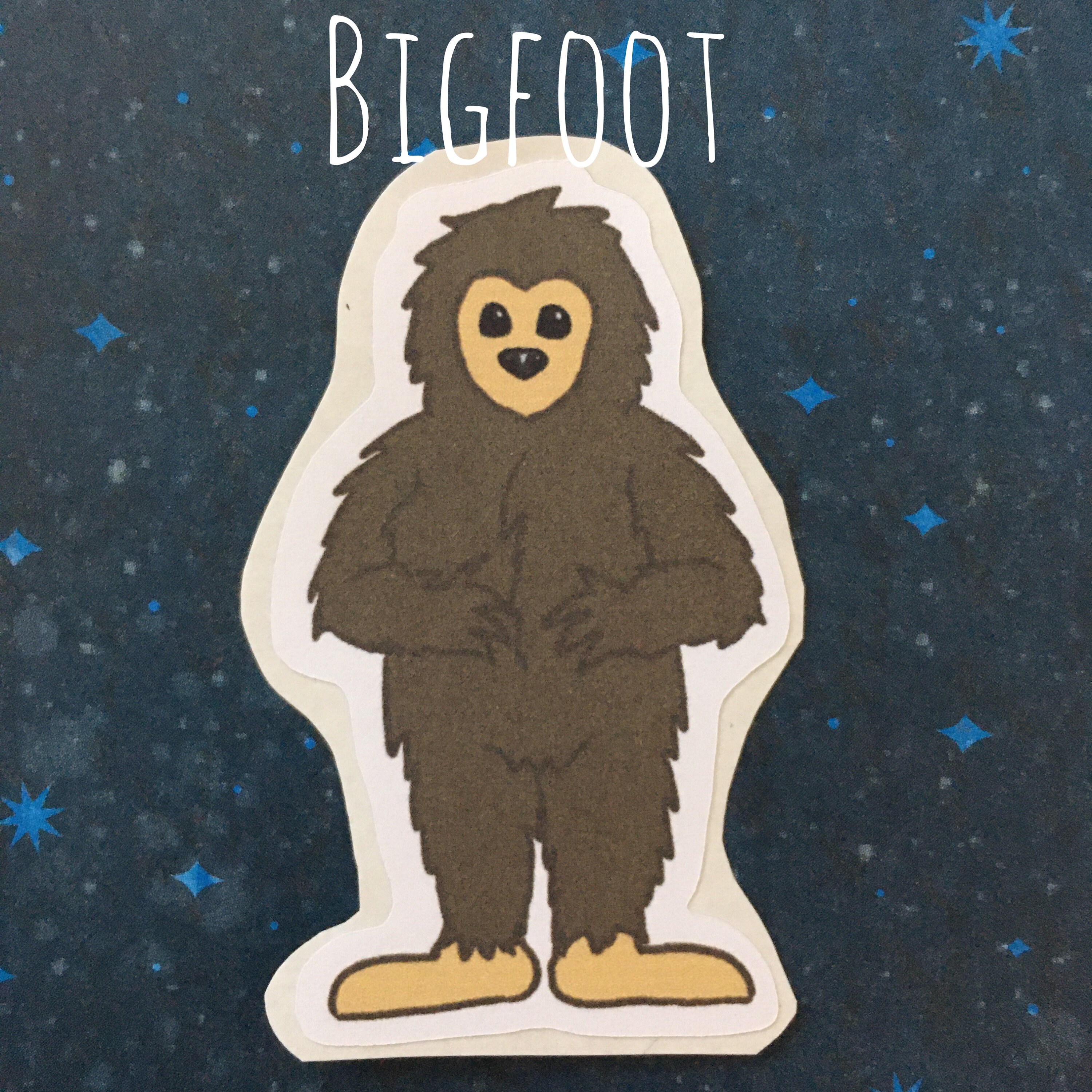 Cute Cryptids Sticker Pack - Etsy