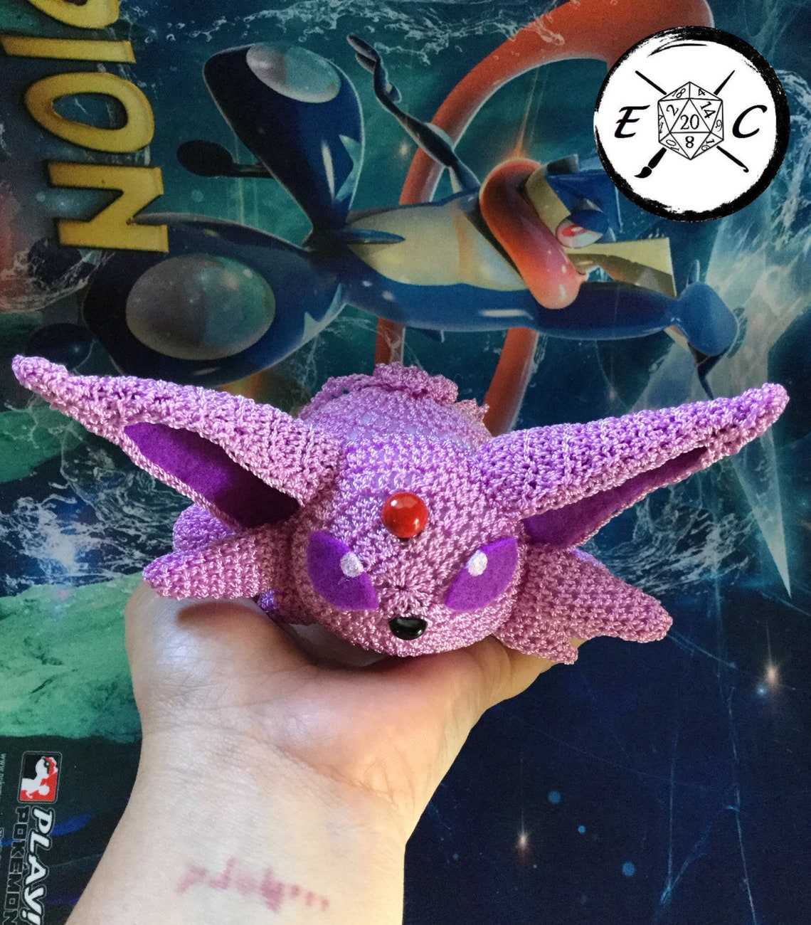 Pokemon Inspired Espeon Dice Bag - Etsy