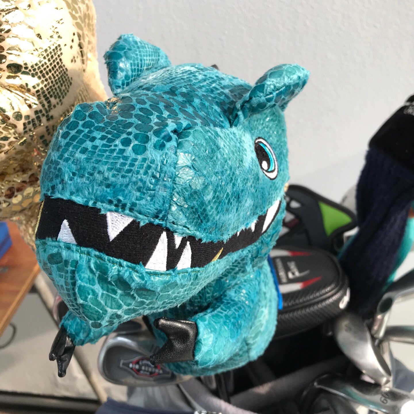 T-rex Golf Head Cover: Funny Dinosaur 3 Wood Cover - Etsy