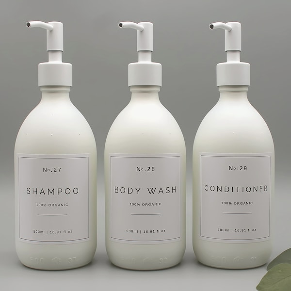 Shampoo Bottles - Etsy