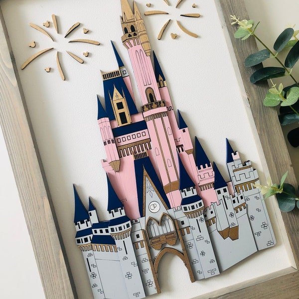 Wooden Castle - Etsy