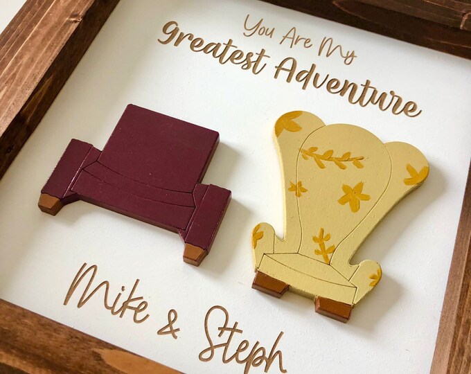 You Are My Greatest Adventure UP Movie Inspired Solid Wood - Etsy