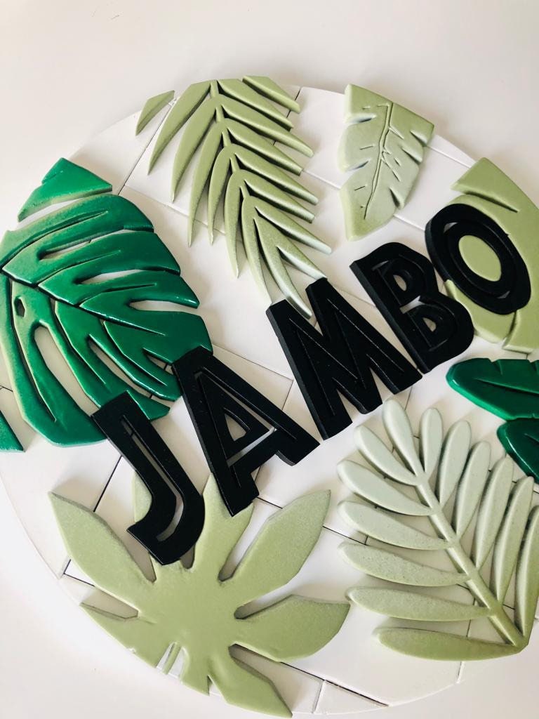 JAMBO Wall Hanging Sign - Etsy Ireland