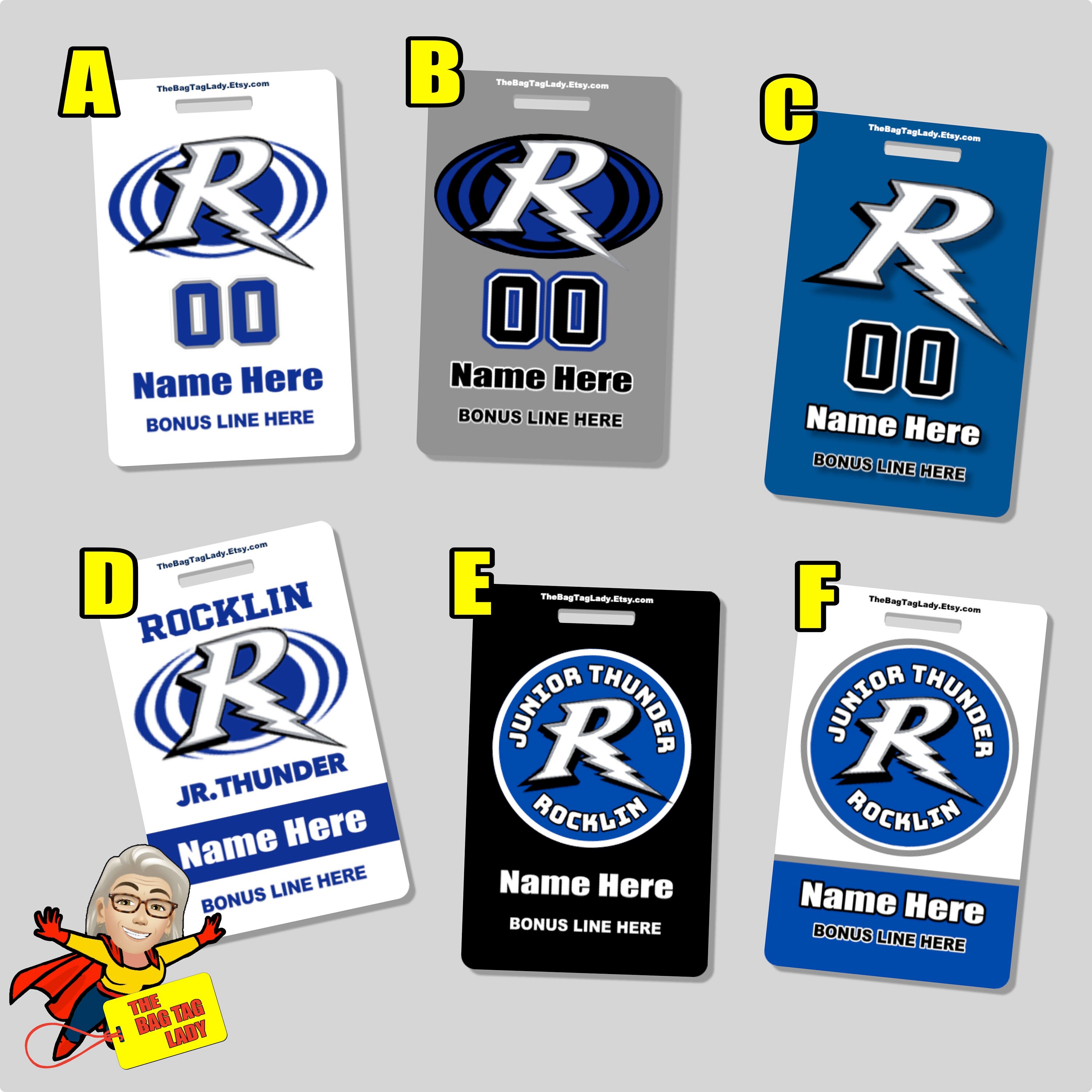 EXCLUSIVE LISTING: Rocklin Jr. Thunder ONLY - Etsy