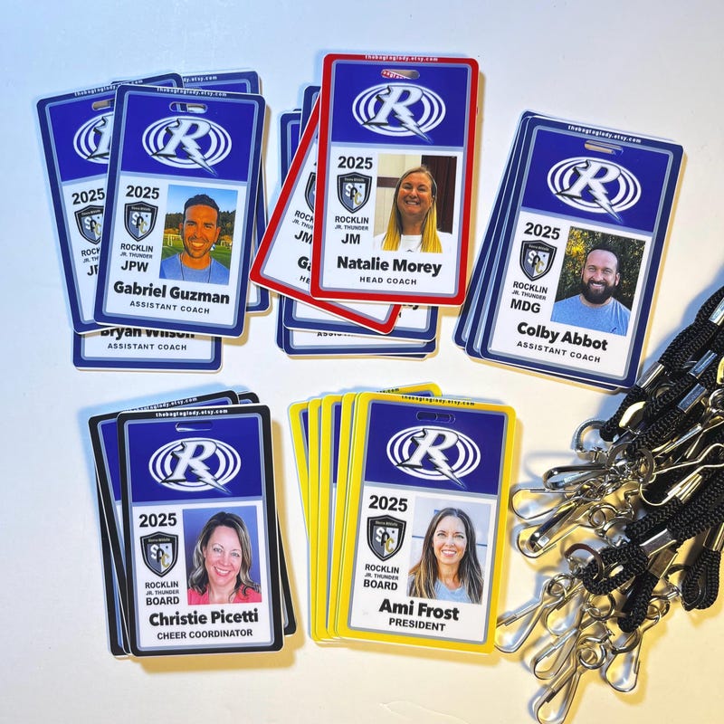 Football Id Lanyards - Etsy