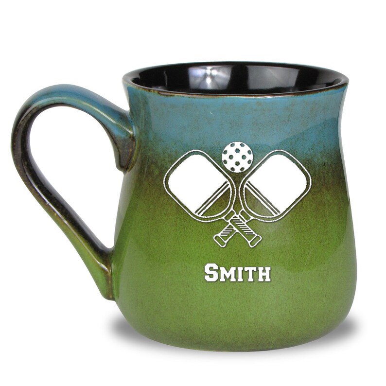 Engraved Pickleball Coffee Mug - Personalized Sports Gift - Lots of ...