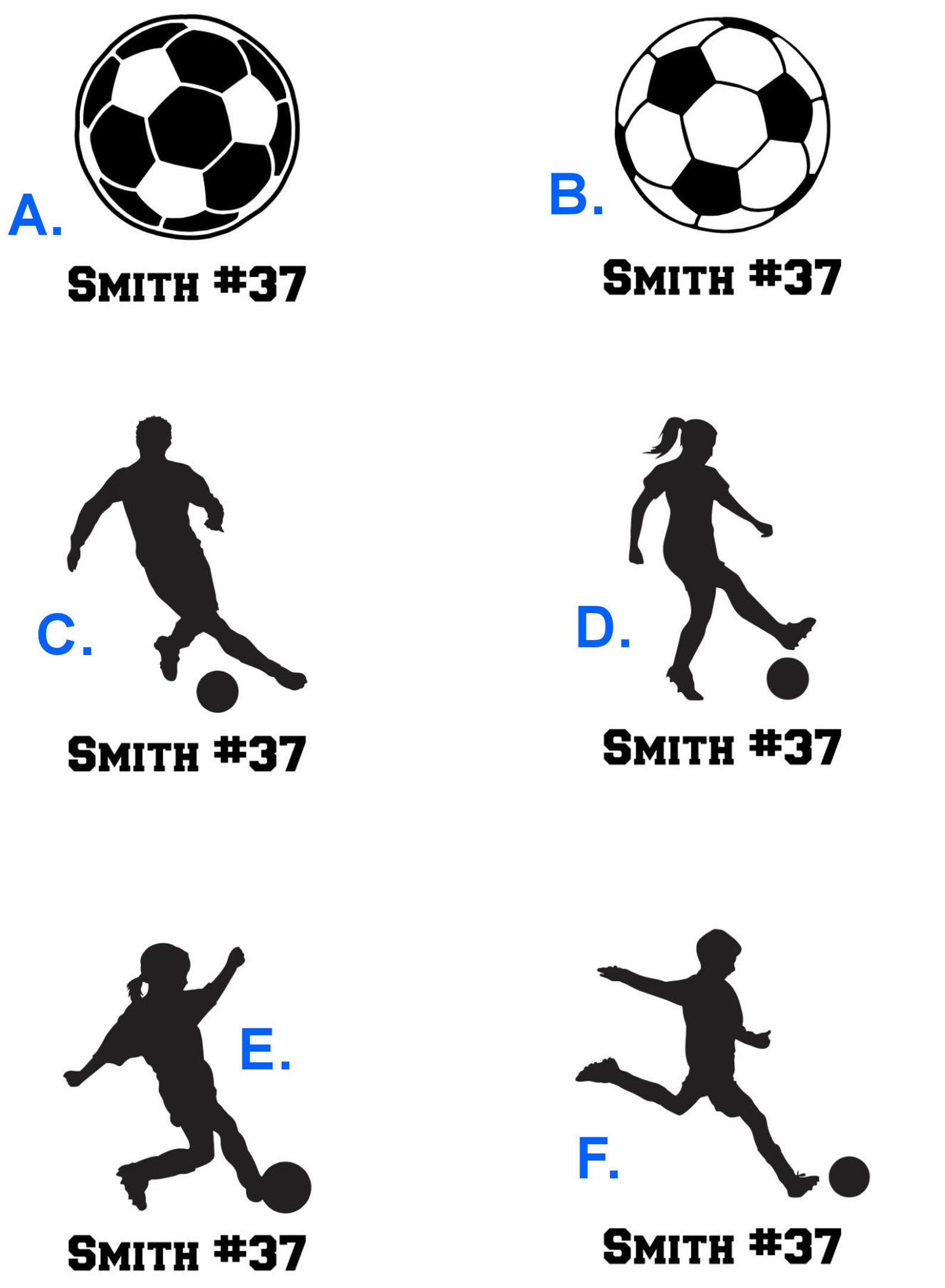 Personalized Sports Gift - Engraved Soccer Salt and Pepper Shaker Set ...