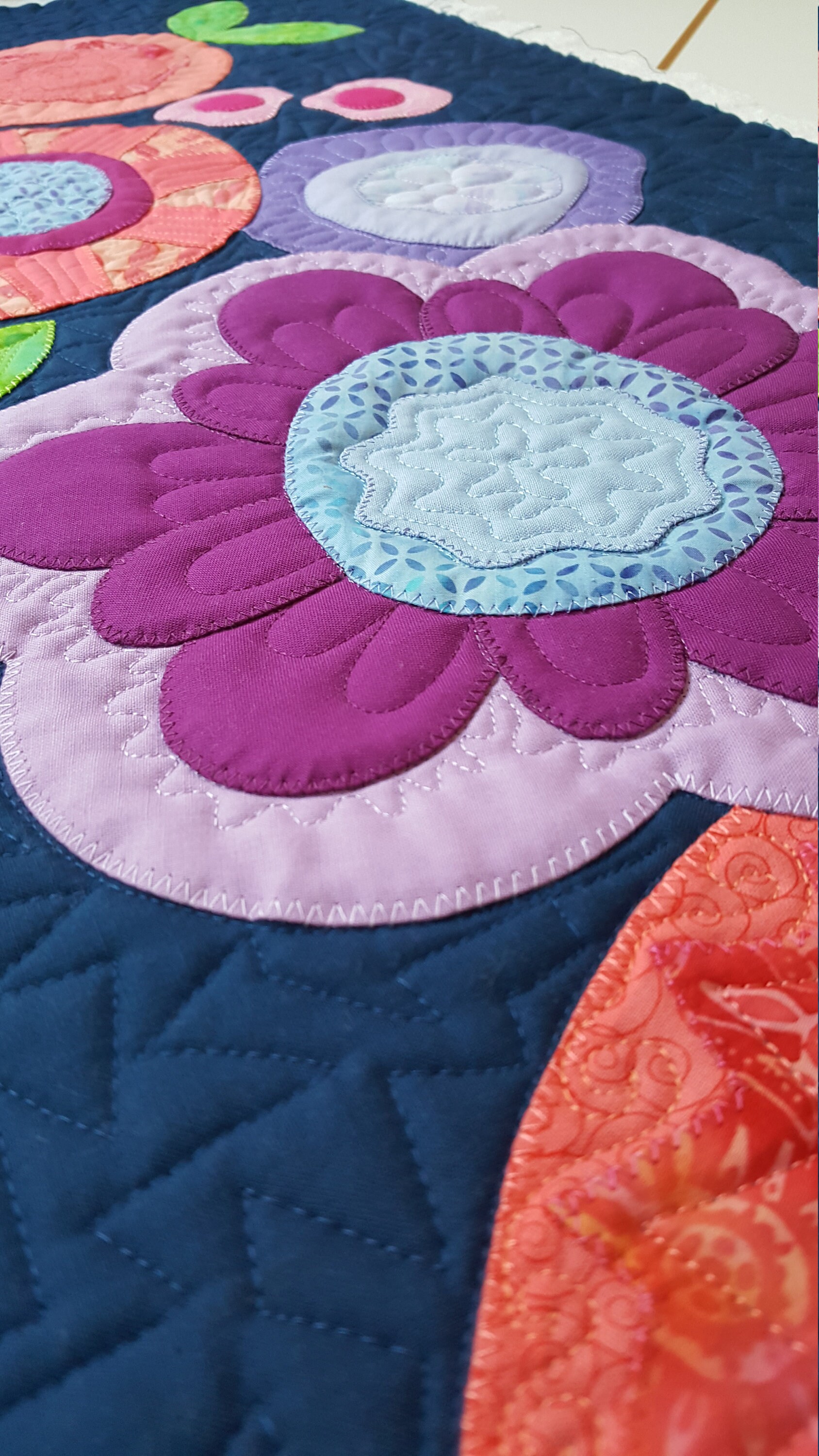 Blossom Table Runner Pattern - Etsy