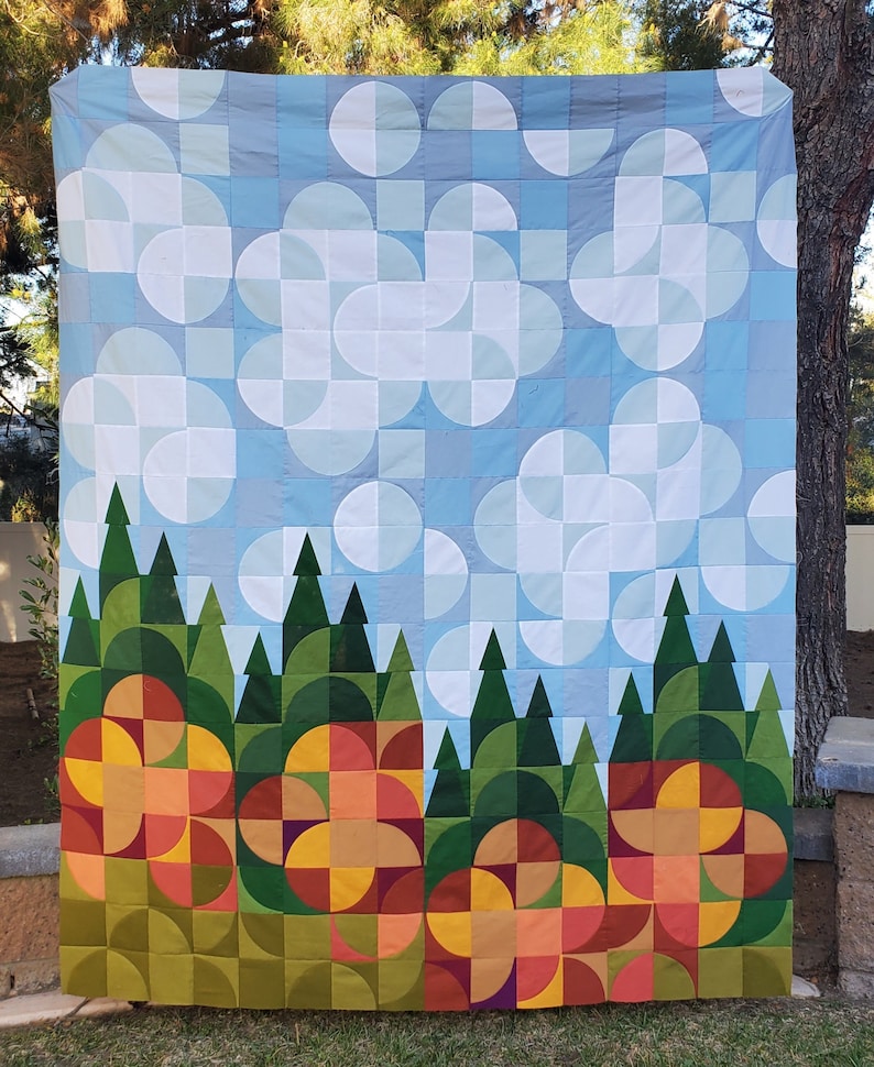 VISTA, A Scenic Quilt Pattern - Etsy