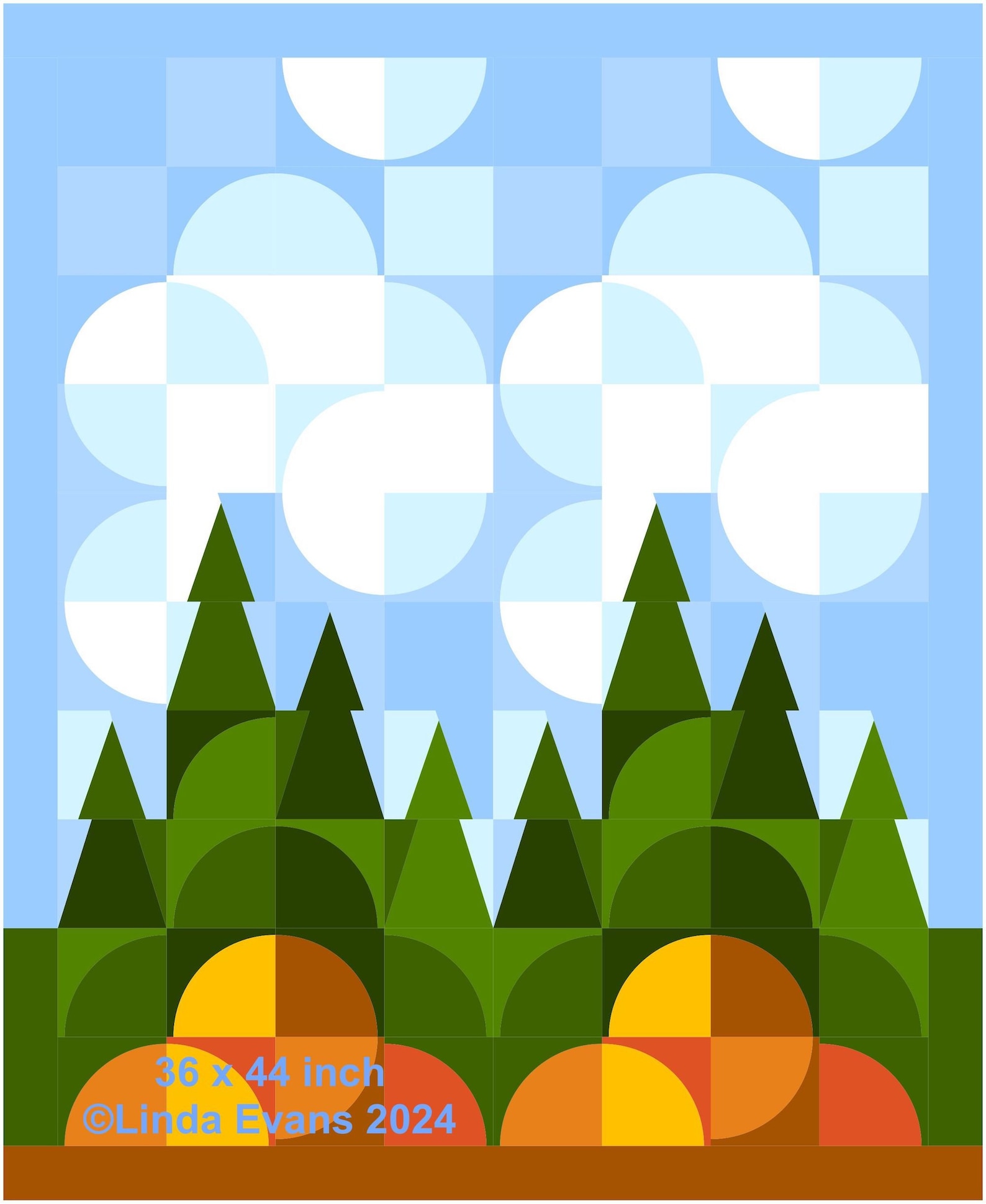 VISTA, A Scenic Quilt Pattern - Etsy