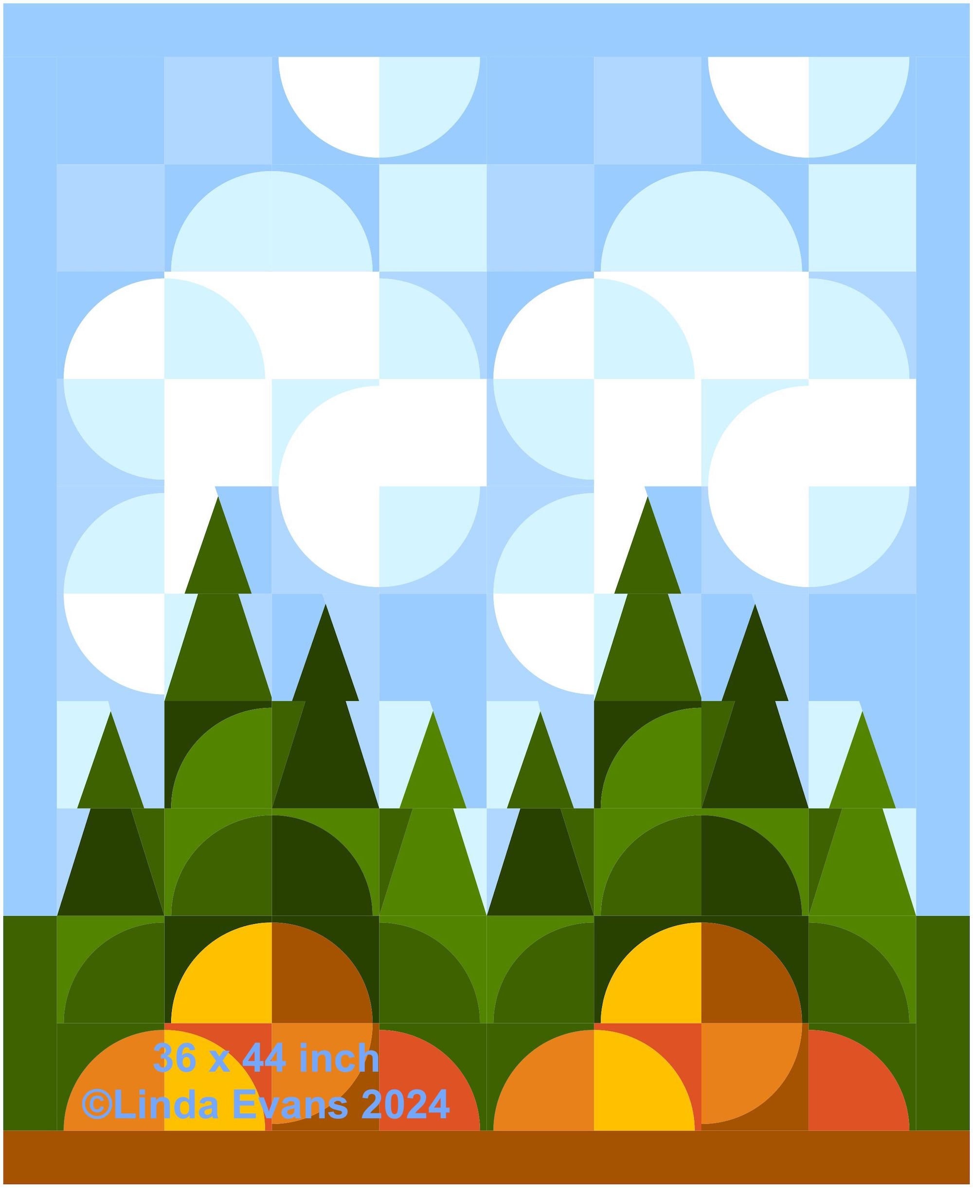 VISTA, A Scenic Quilt Pattern - Etsy
