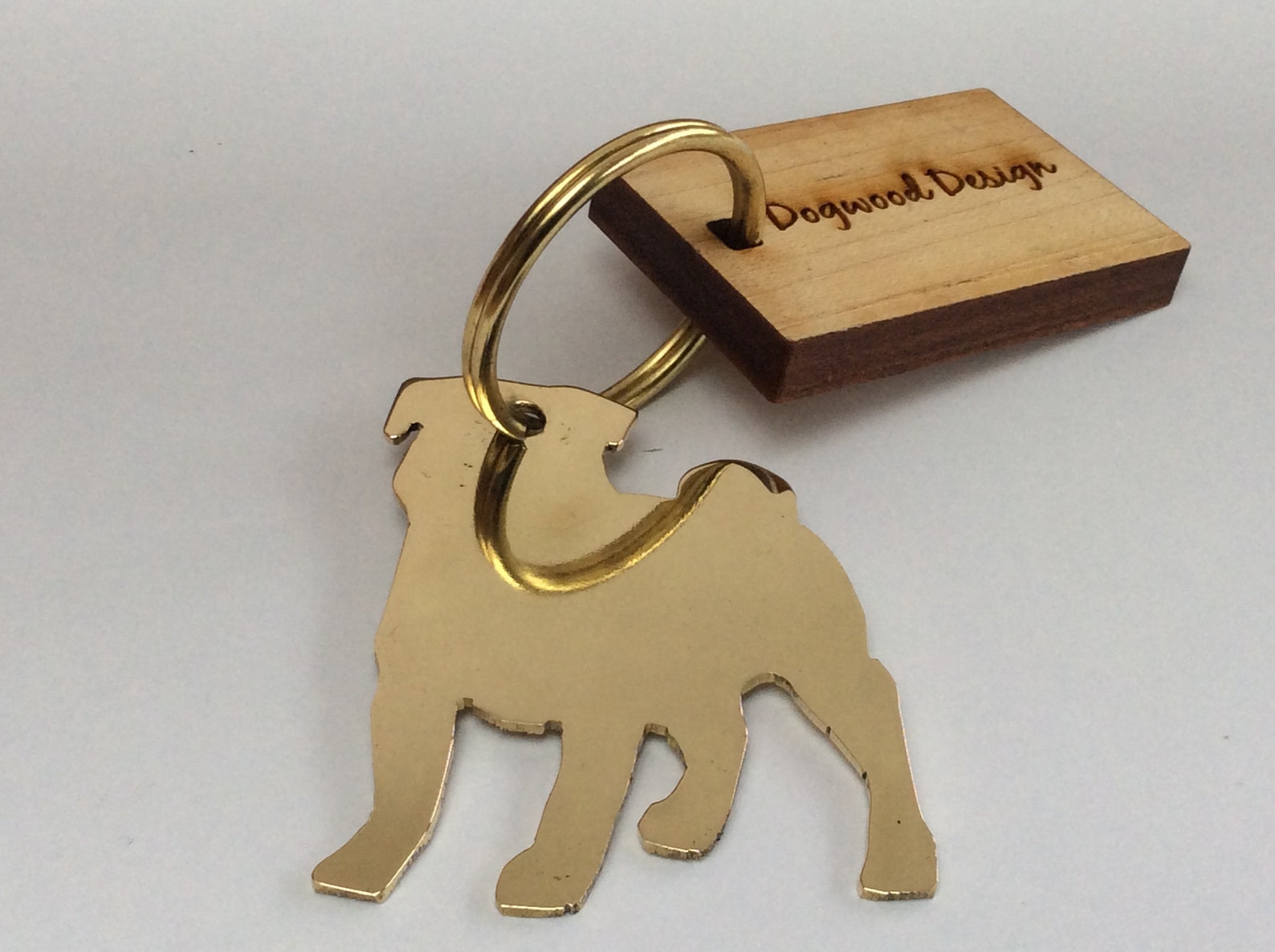 Pug Keychain, Pug Keychain, Pug Keyring, Pug Keyring, Pug, Pug Gift ...