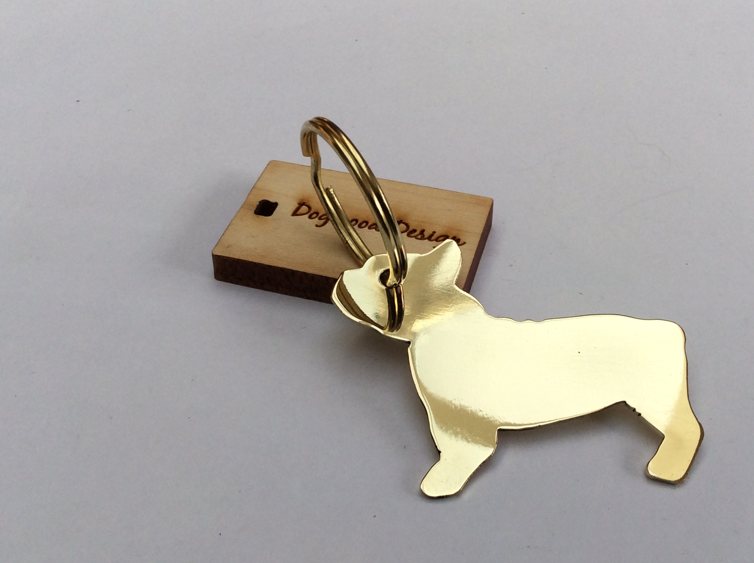 French Bulldog Keychain, French Bulldog Key Ring - Etsy