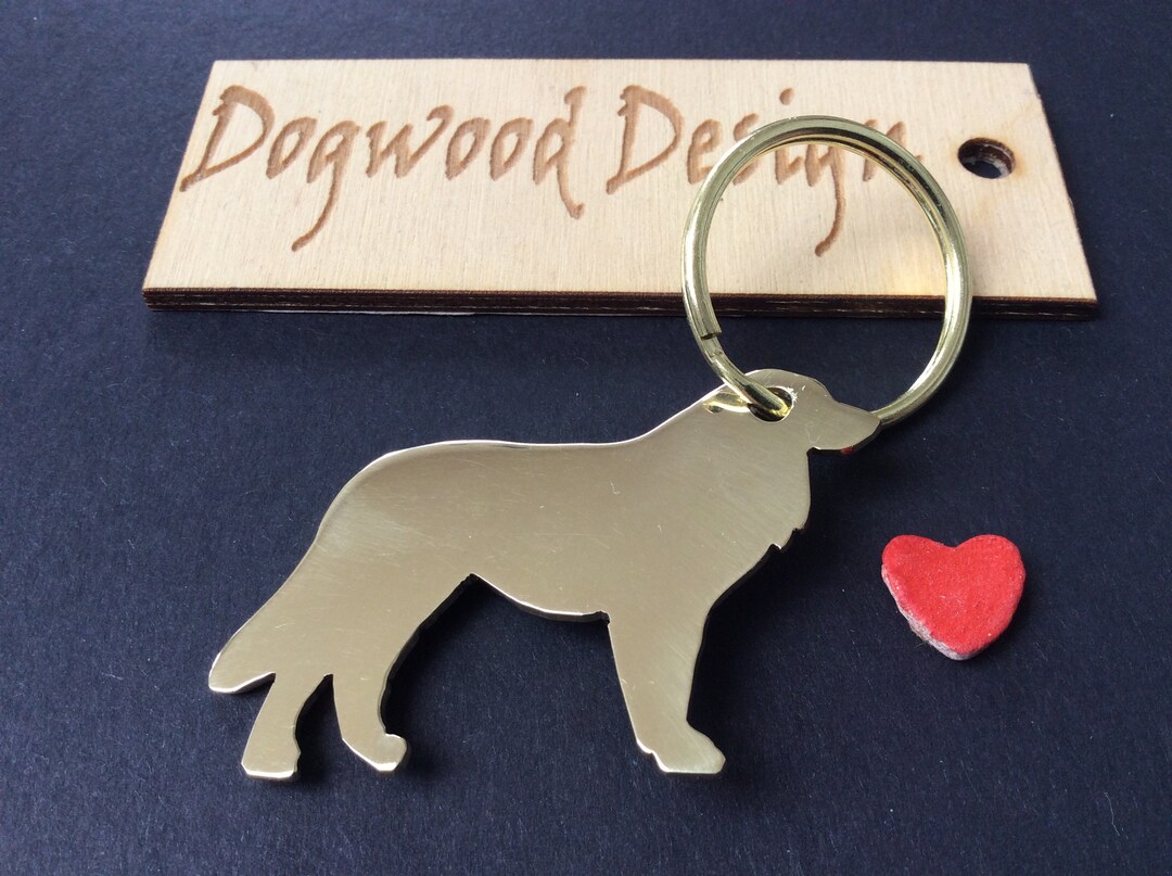 Kuvasz Keychain, Hungarian Kuvasz Keychain, Kuvasz Keyring, Hungarian ...