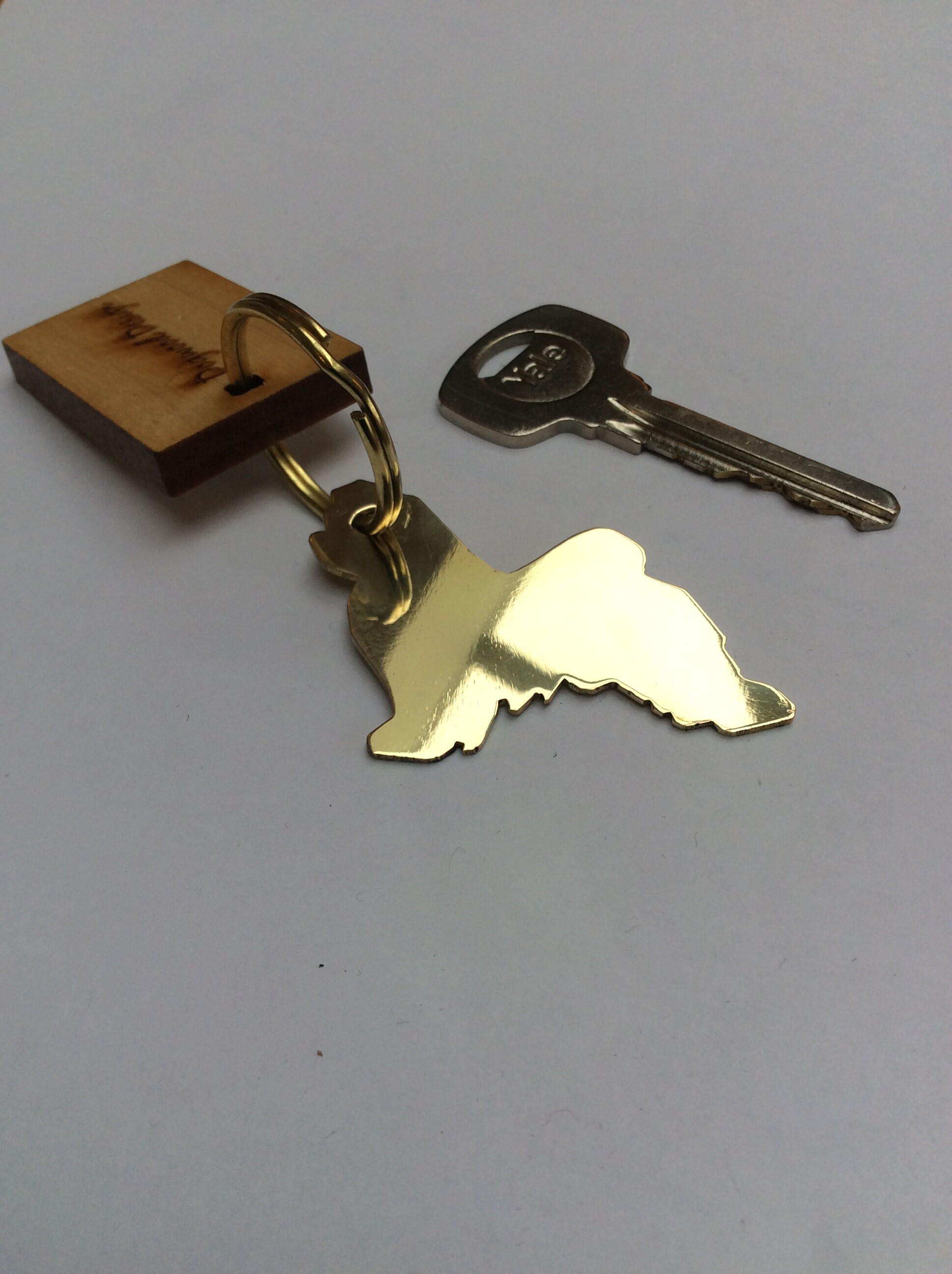 Maltese Keychain Maltese Dog Keychain Maltese Keyring - Etsy