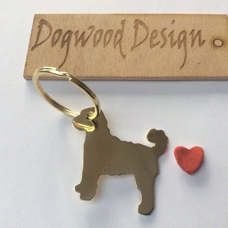Labradoodle Keychain - Etsy