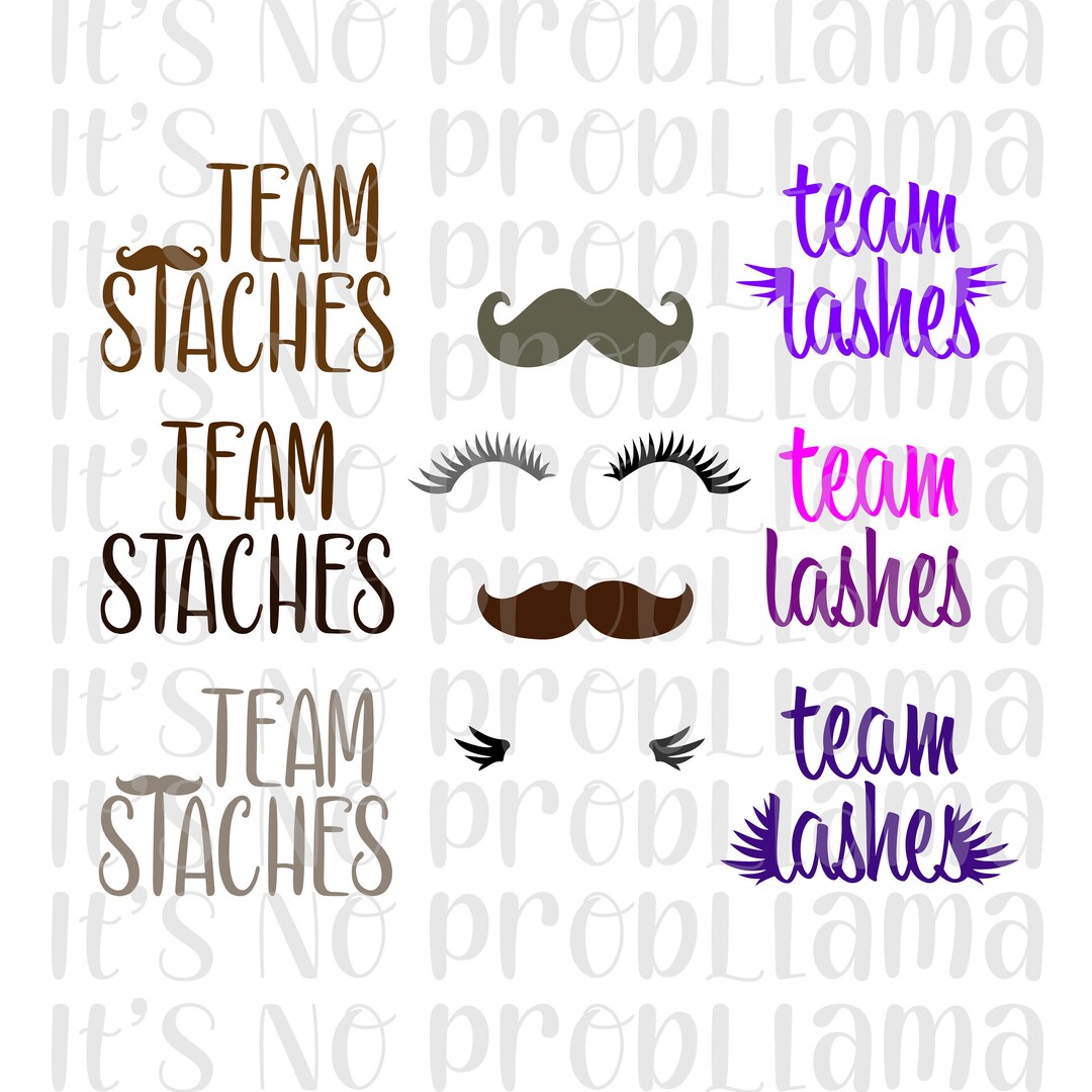 Team Lashes or Staches | Gender Reveal | Funny Pregnancy Announcement ...