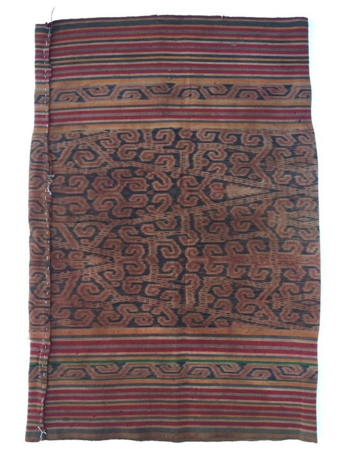 BUAH Rang JUGAH SKULL Pattern Bidang Dayak Sarong Lady Garment | Etsy