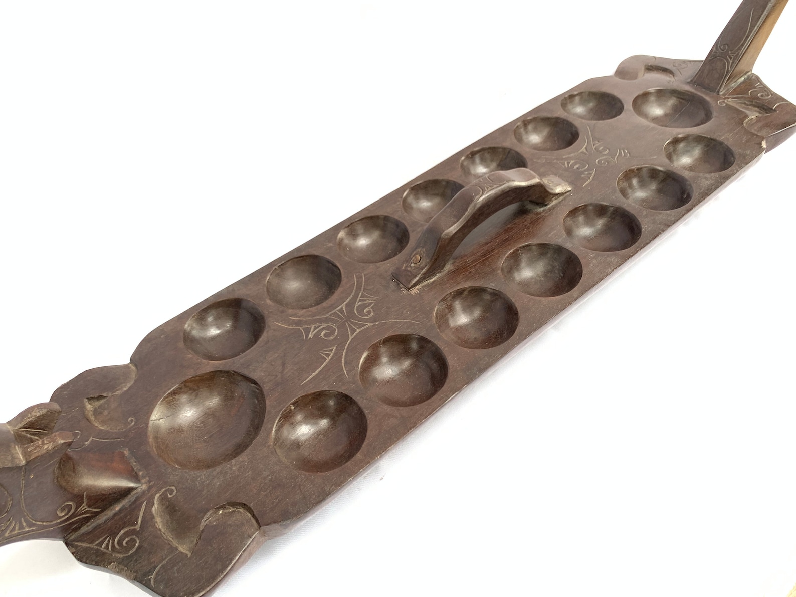 Mancala Game 1240mm Old Traditional Indoor Board Game Congkak Congka ...