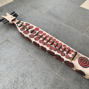 Vintage Guitar 1110mm Borneo Sape Music Musical Traditional Tribal ...