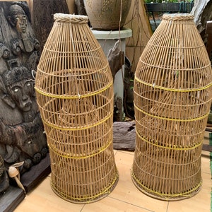 Outdoor Fish Trap Large 910mm (one Pair) Bubu Lantai Lure Bait ...