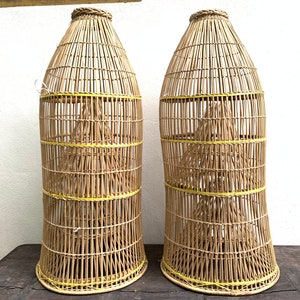 Outdoor Fish Trap Large 910mm (one Pair) Bubu Lantai Lure Bait ...