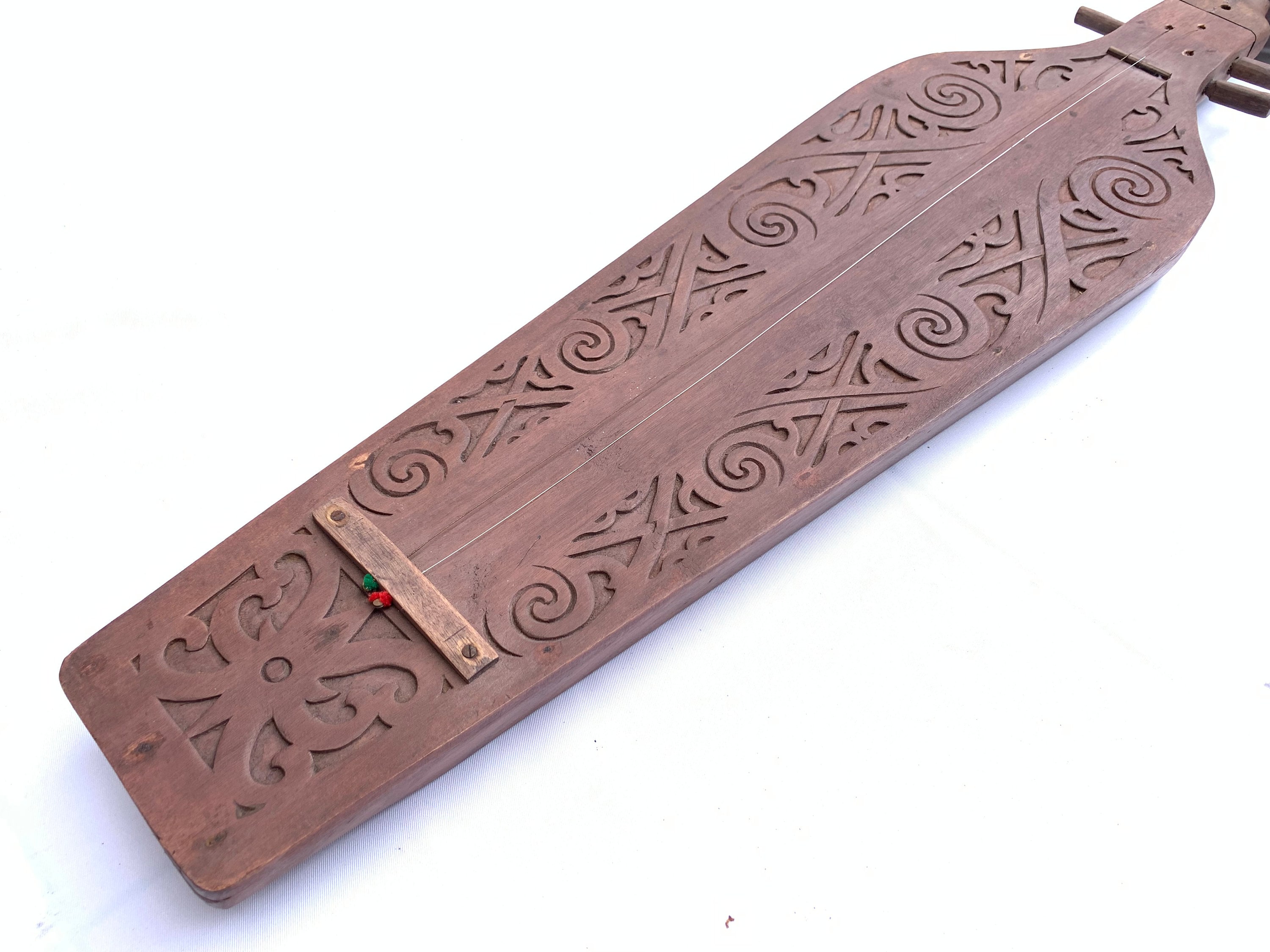BORNEO SAPE 1230mm XXL Traditional Dayak Guitar Music Musical ...