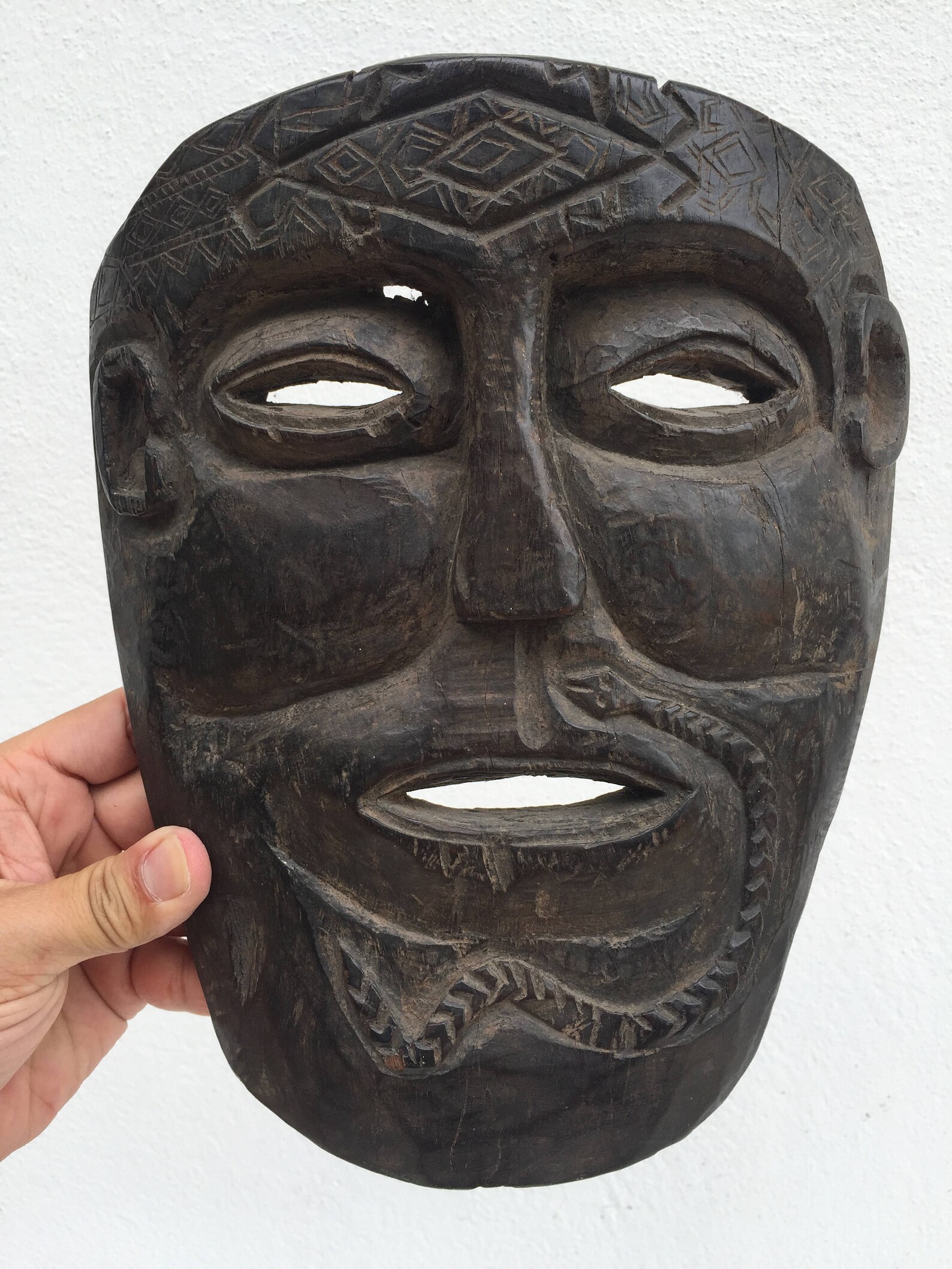 TUKUDEDE Timor-leste 9.8 TRIBAL MASK Facial Artifact - Etsy