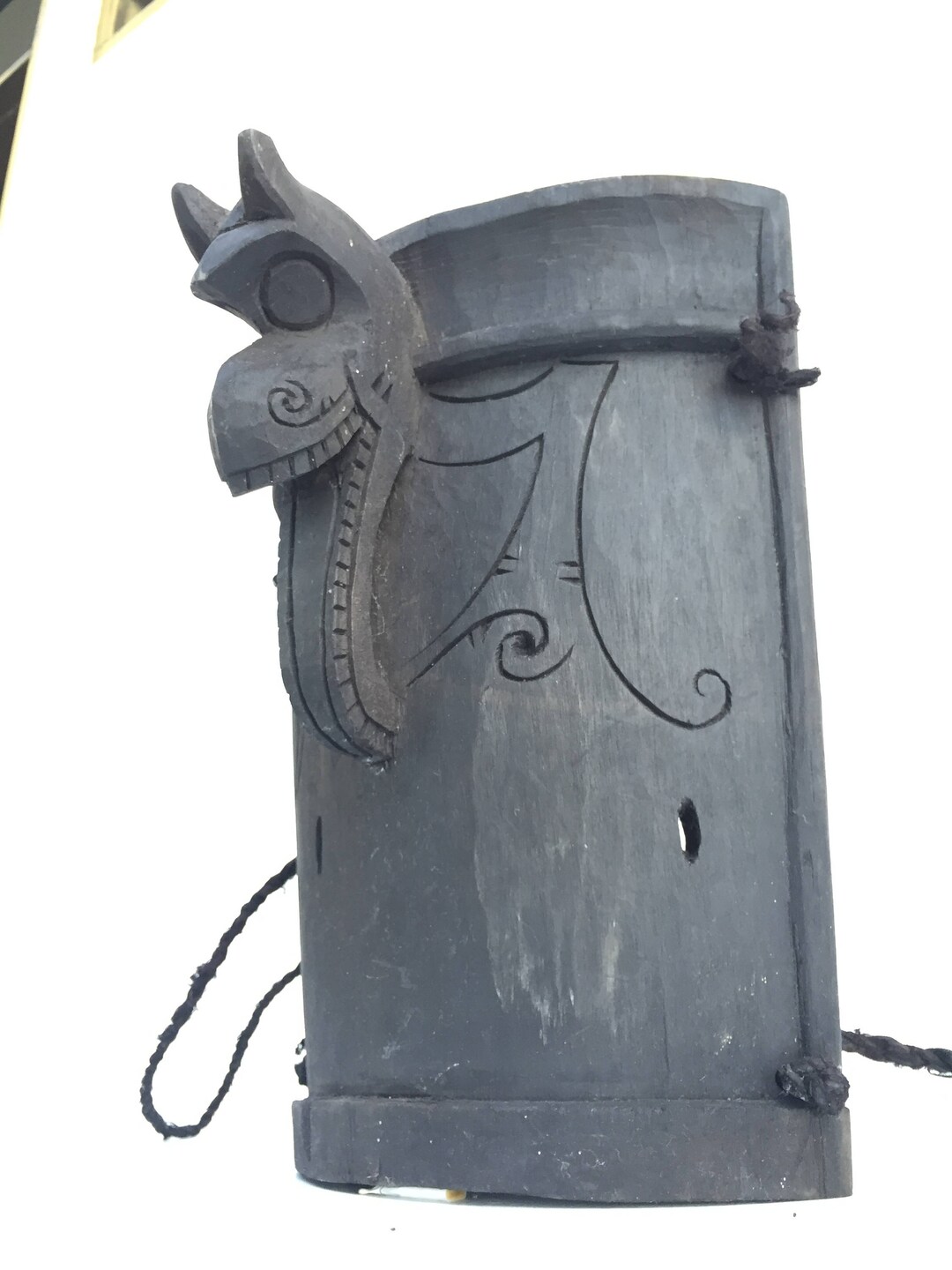 Aso Dragon 320mm BABY CARRIER Tribal Child Backpack Sling Bag Pub Bar ...