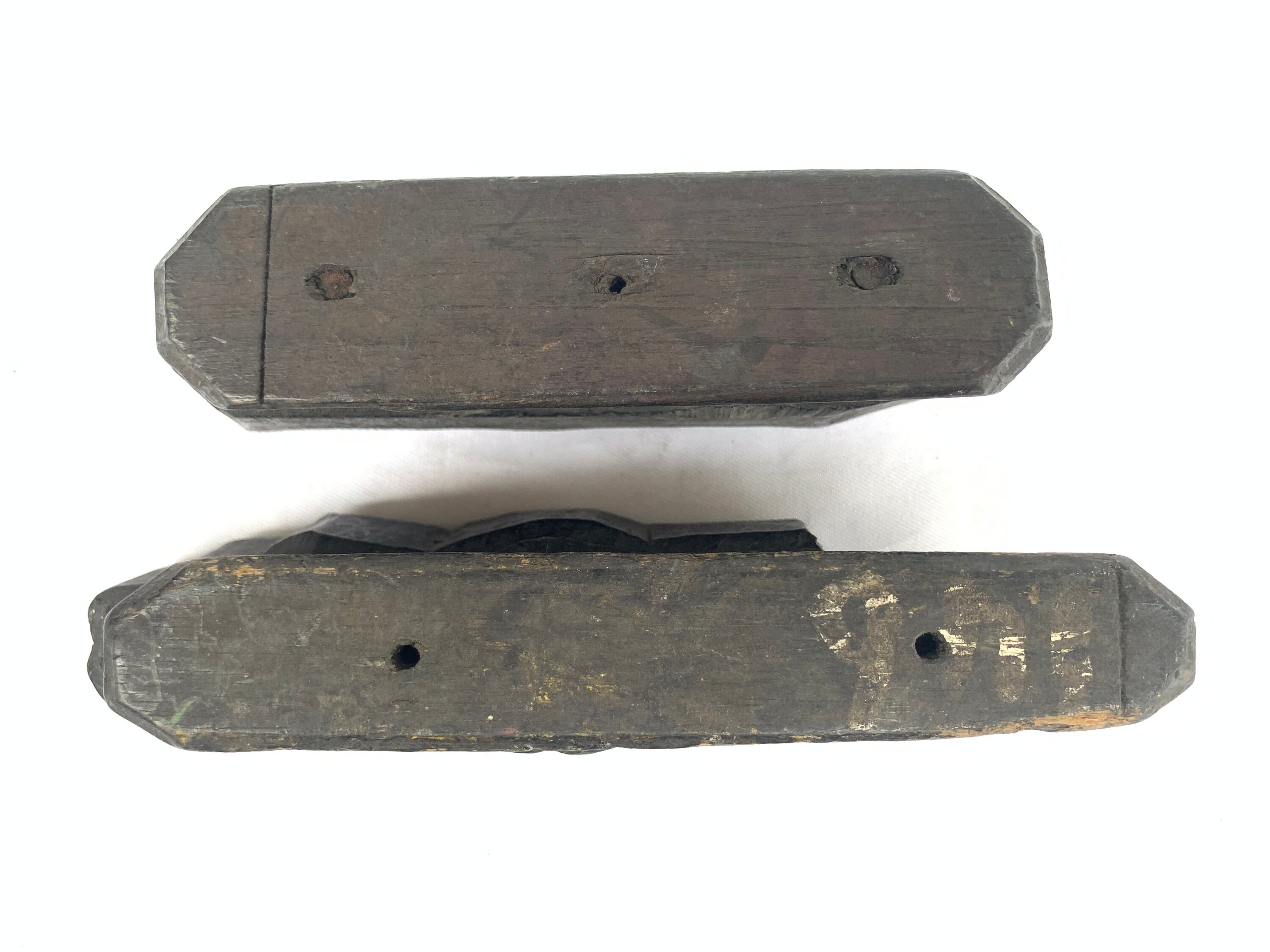 Asia Asian Antique Chop Print Wood Block Textile Fabric Stamp | Etsy