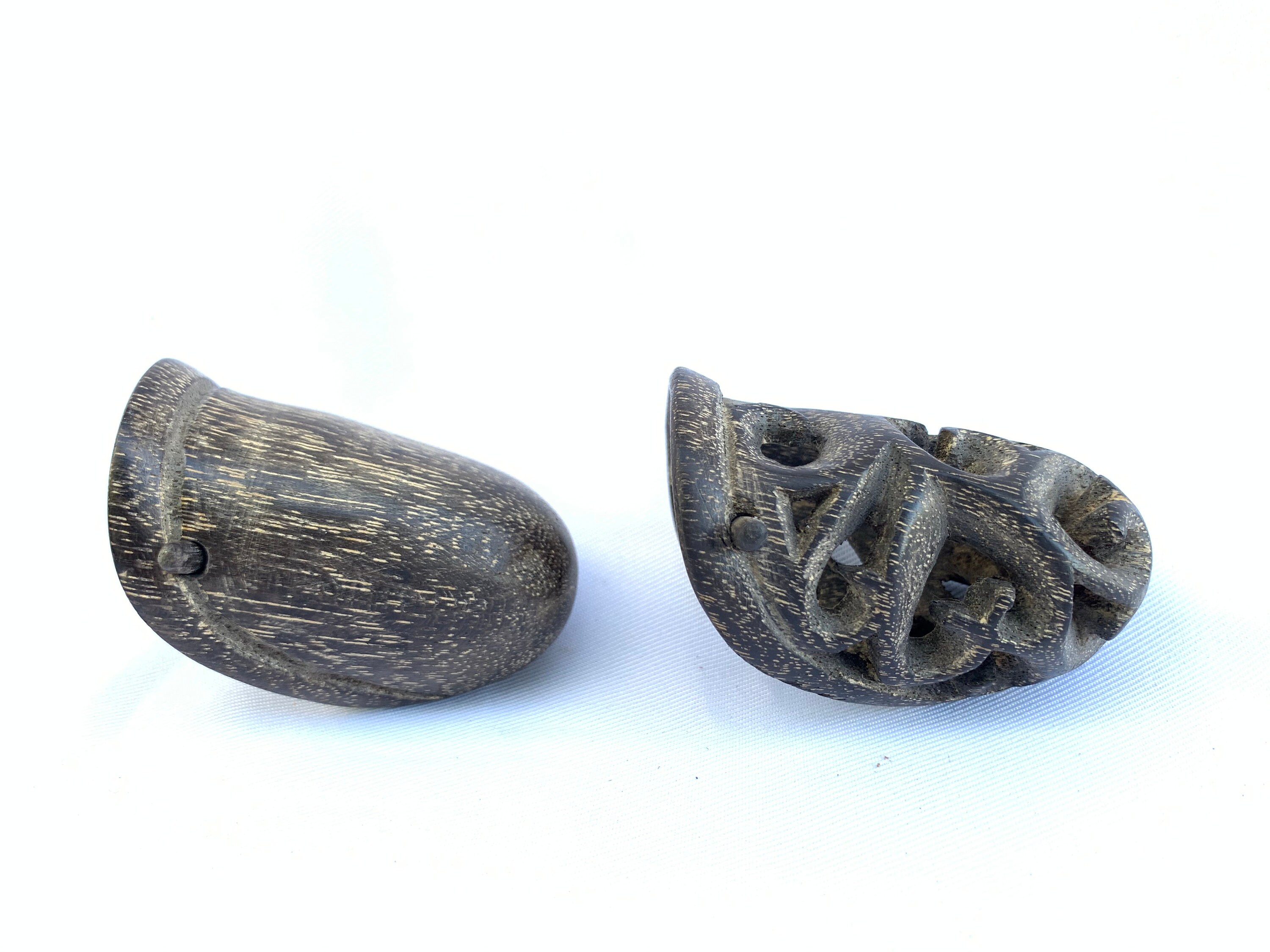 GENITAL PIERCING 1 Pair Barbell Penis Adornment Tribal Sex Ampallang ...