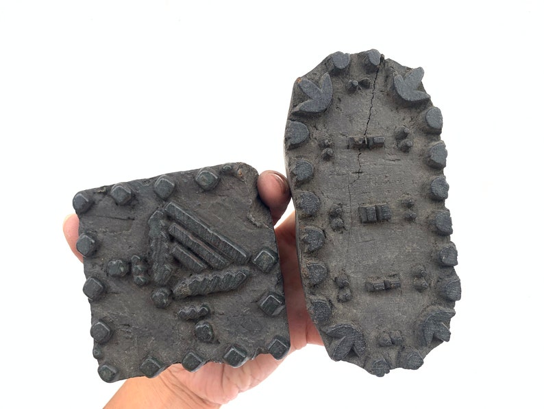 Asia Asian Vintage Tribal Textile Marker Fabric Chop Print | Etsy