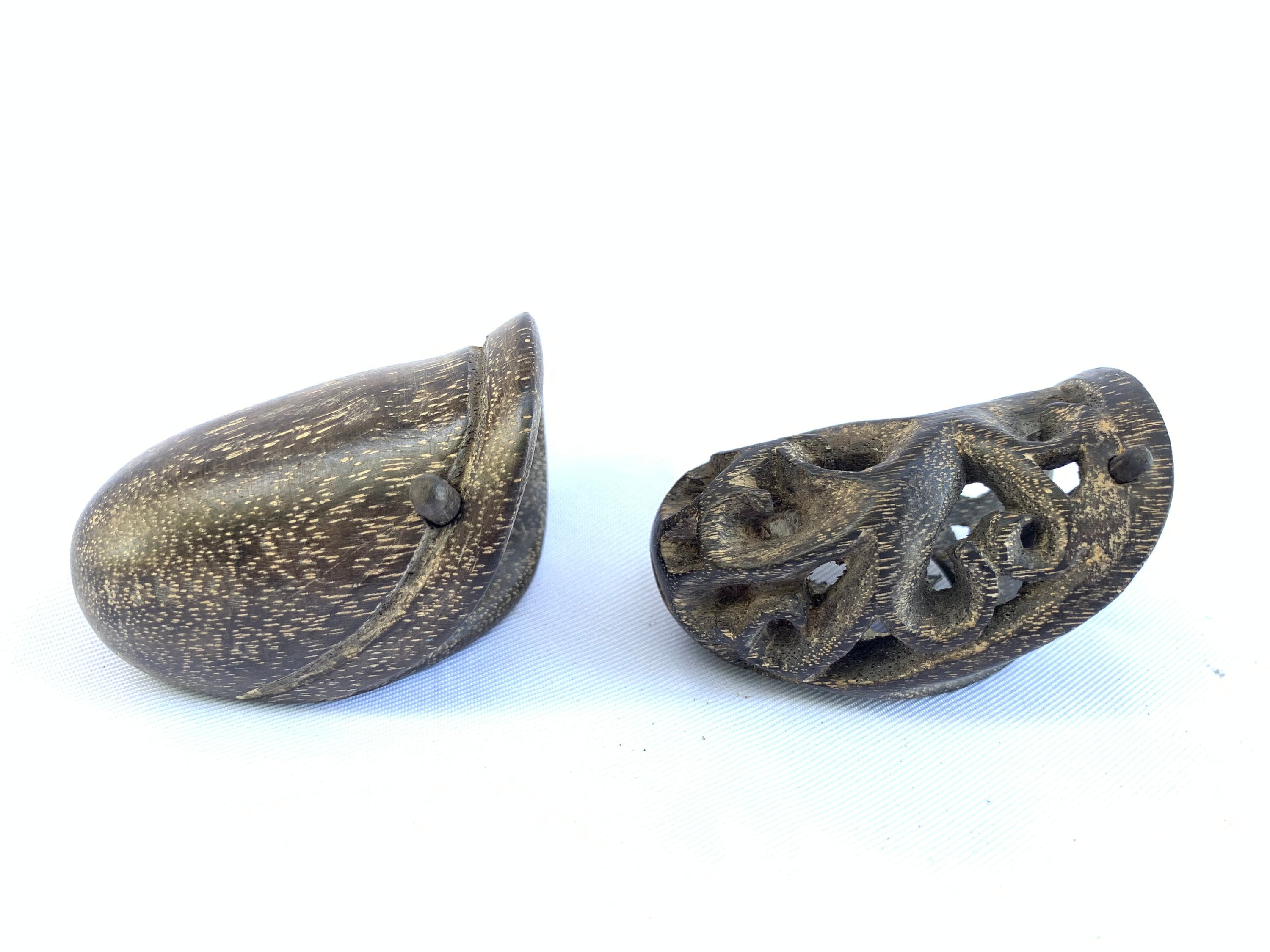 GENITAL PIERCING 1 Pair Barbell Penis Adornment Tribal Sex Ampallang ...