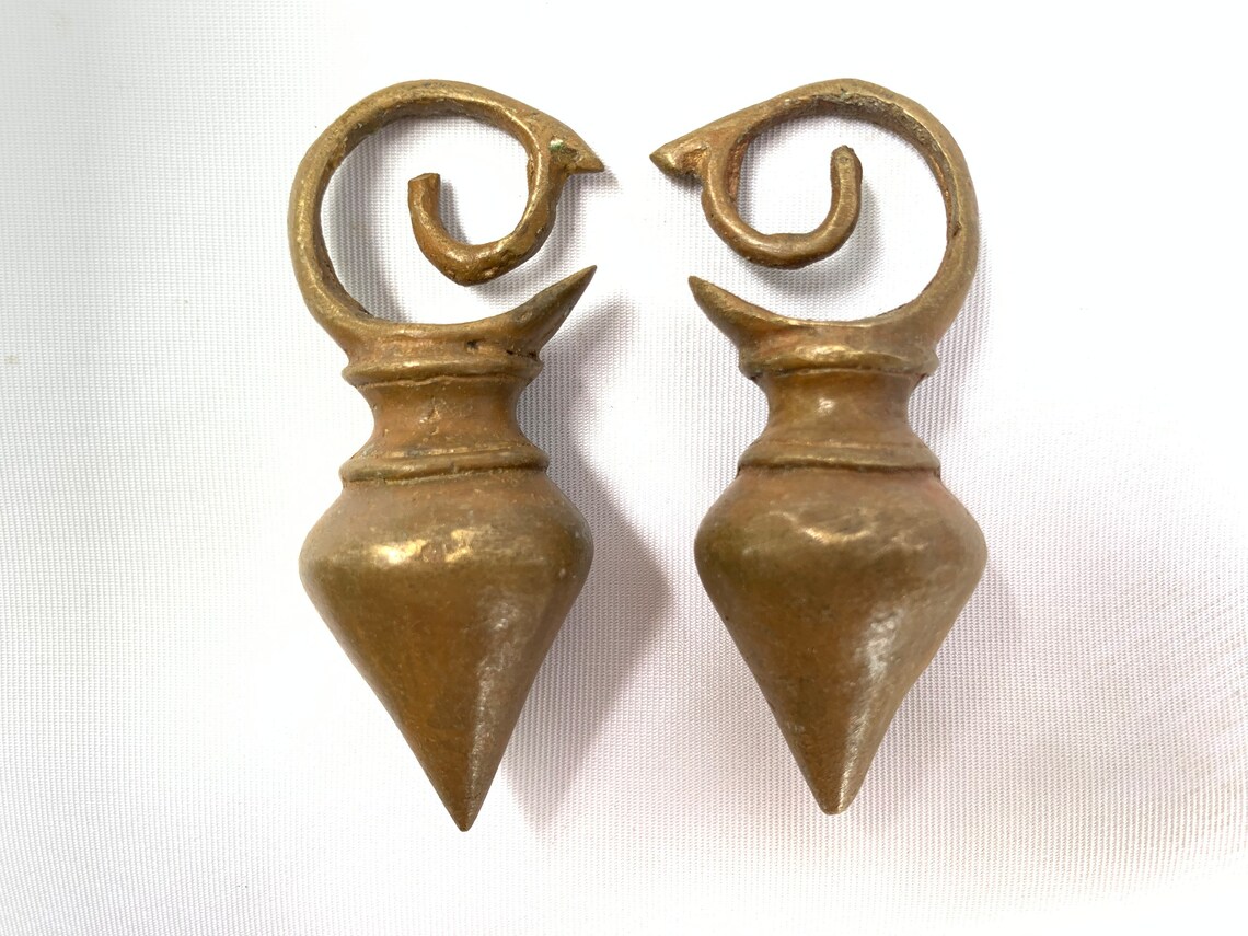 Long Earlobe 170 Grams Heavyweight Earring Native Borneo Body Piercing ...