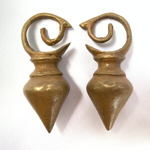 Long Earlobe 170 Grams Heavyweight Earring Native Borneo Body Piercing ...