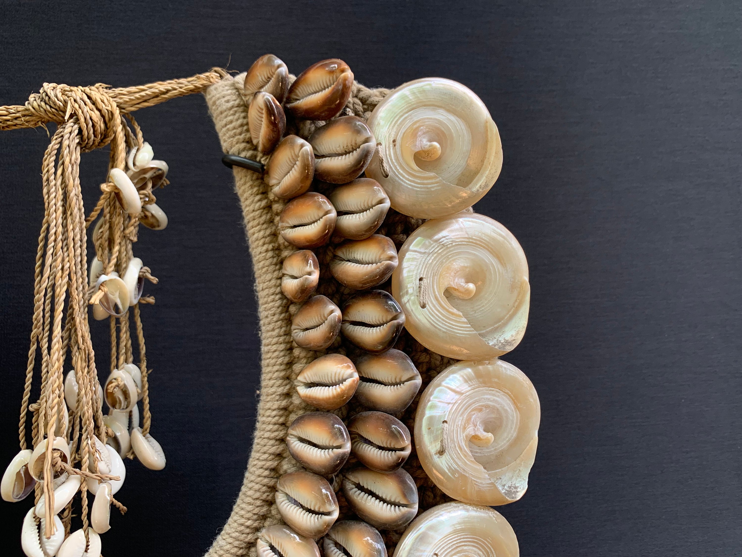 Shell Jewellery (400mm on Stand) Seashell Necklace Tribal Jewelry Body ...