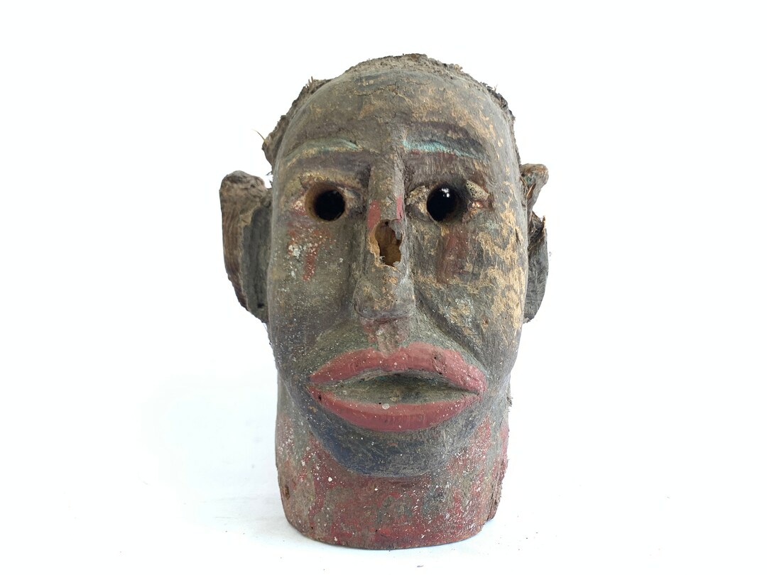 Amputated Head 250mm Decapitation Headhunter Headhunting Dayak Statue ...