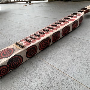 Vintage Guitar 1110mm Borneo Sape Music Musical Traditional Tribal ...