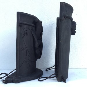 One Pair 360mm Dayak BABY CARRIER Tribal Child Backpack Sling Bag ...