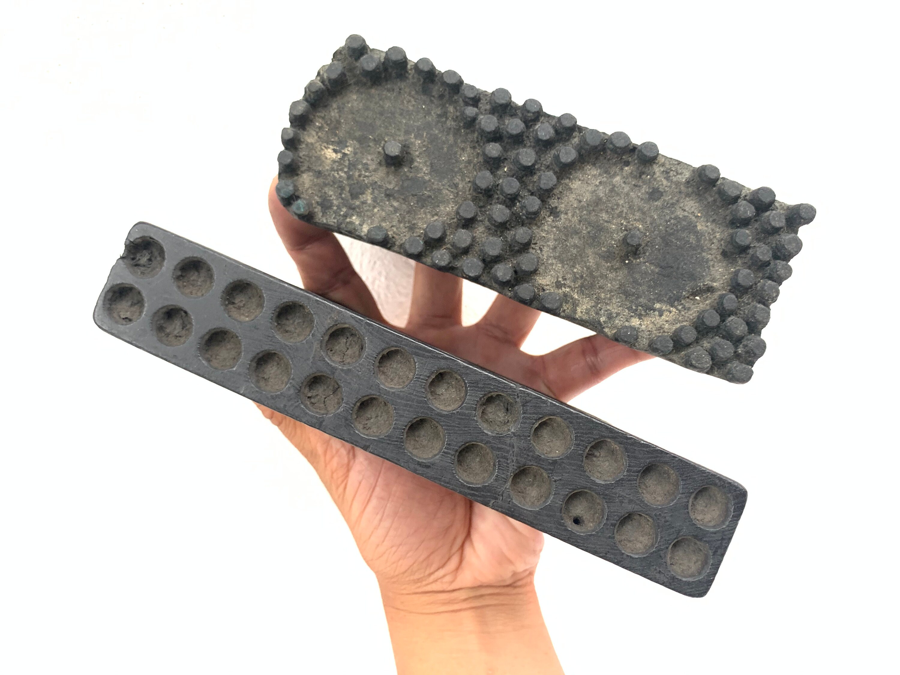 Asian Asia Antique Wooden Print Chop Block Textile Fabric Stamp Native ...