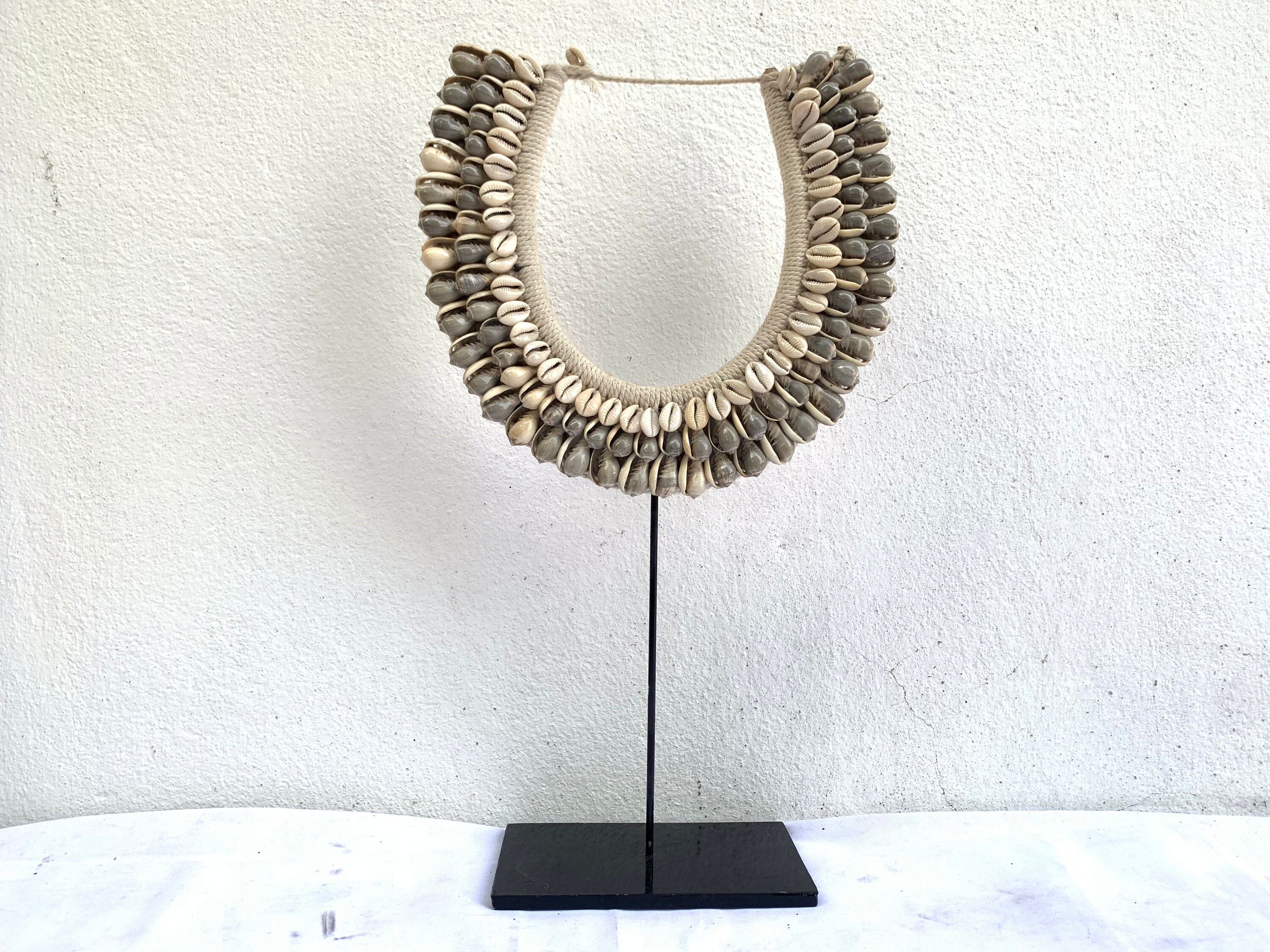 Indonesia Tribal Necklace Seashell Shell Ornament Asian Jewelry Beach ...