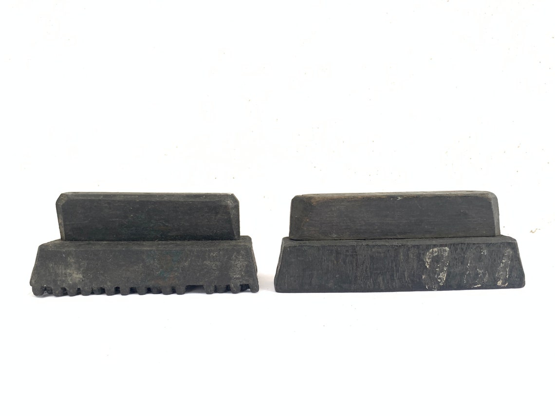 Asian Asia Antique Wooden Print Chop Block Textile Fabric Stamp Native ...